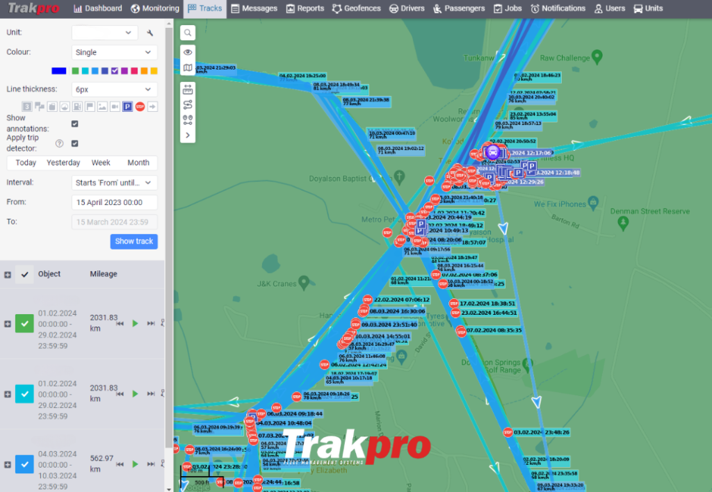 Trakpro – Telematics Fleet Management Services